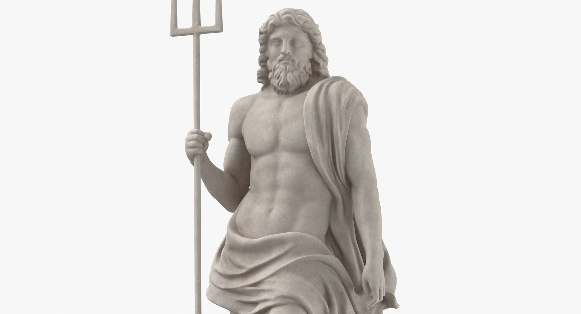 3D Roman Neptune Statue Model - TurboSquid 2188930
