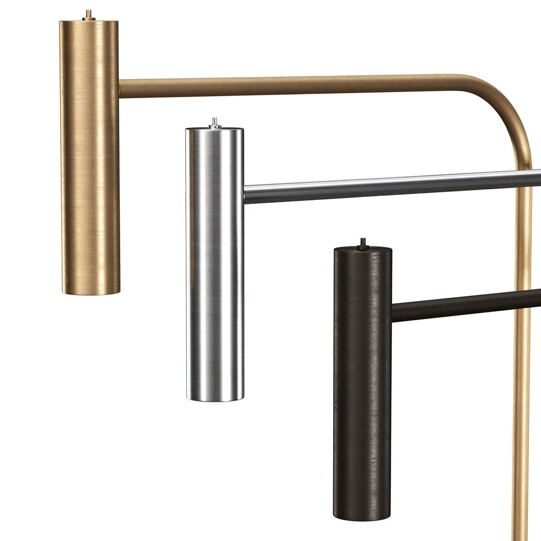3D Model Heron Floor Lamp By CTO Lighting - TurboSquid 1890958