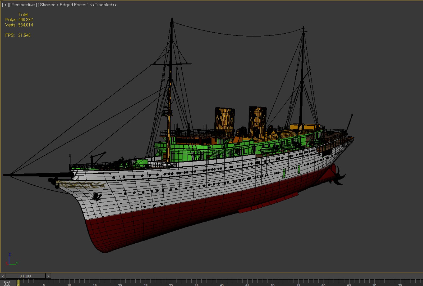 TCG SAVARONA YACHT 3D Model - TurboSquid 2341575
