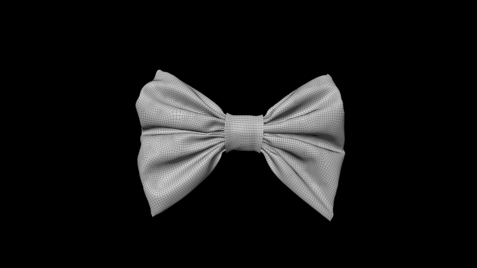 3D Bow Ribbon model - TurboSquid 2118035