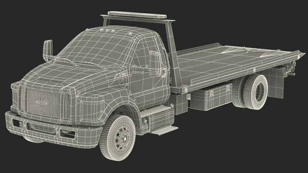 3D f650 tow truck model - TurboSquid 1498079