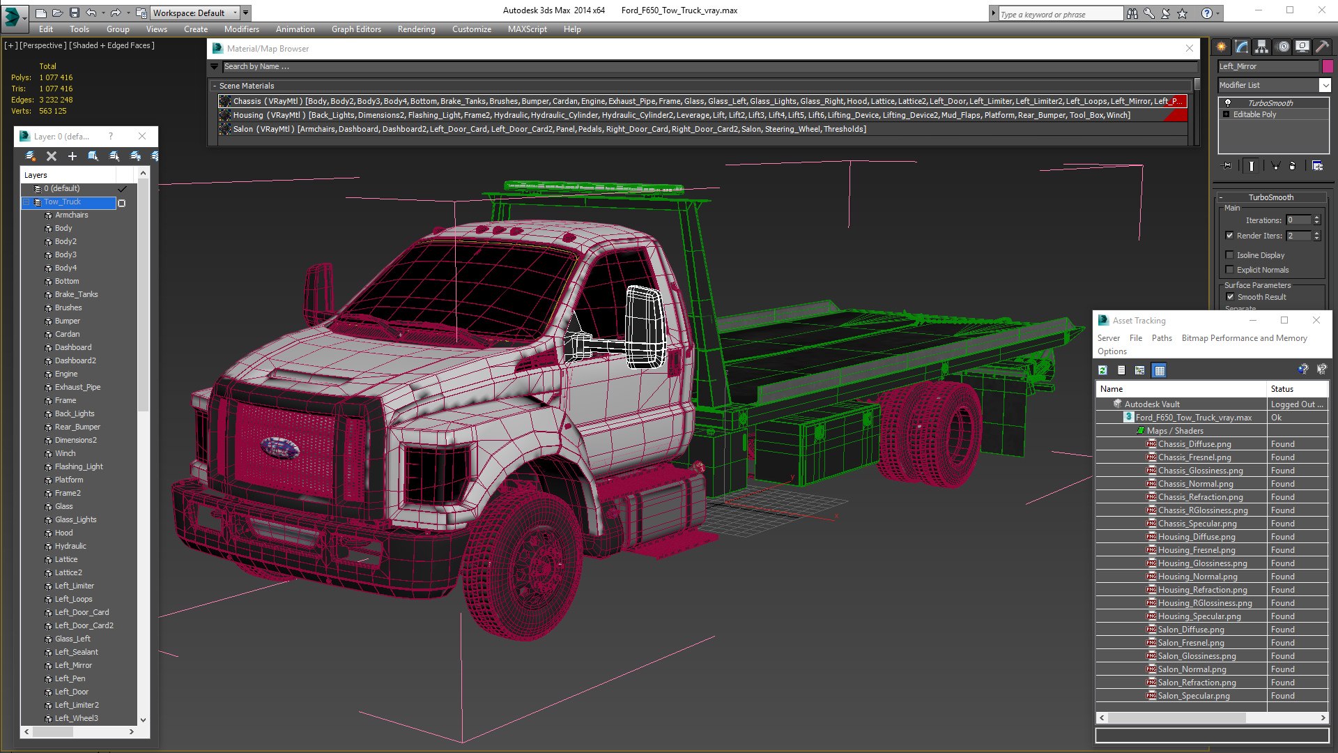 3D F650 Tow Truck Model - TurboSquid 1498079