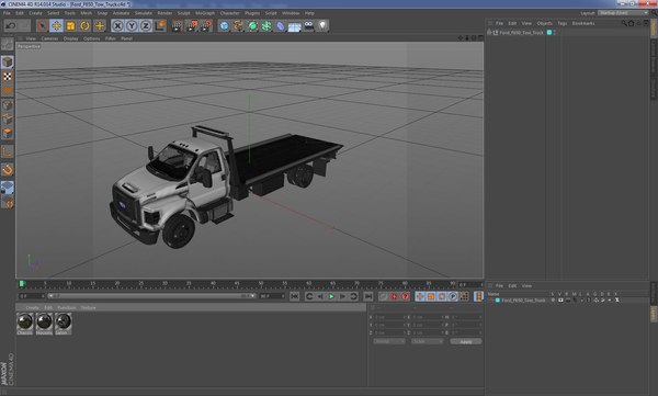 3D f650 tow truck model - TurboSquid 1498079