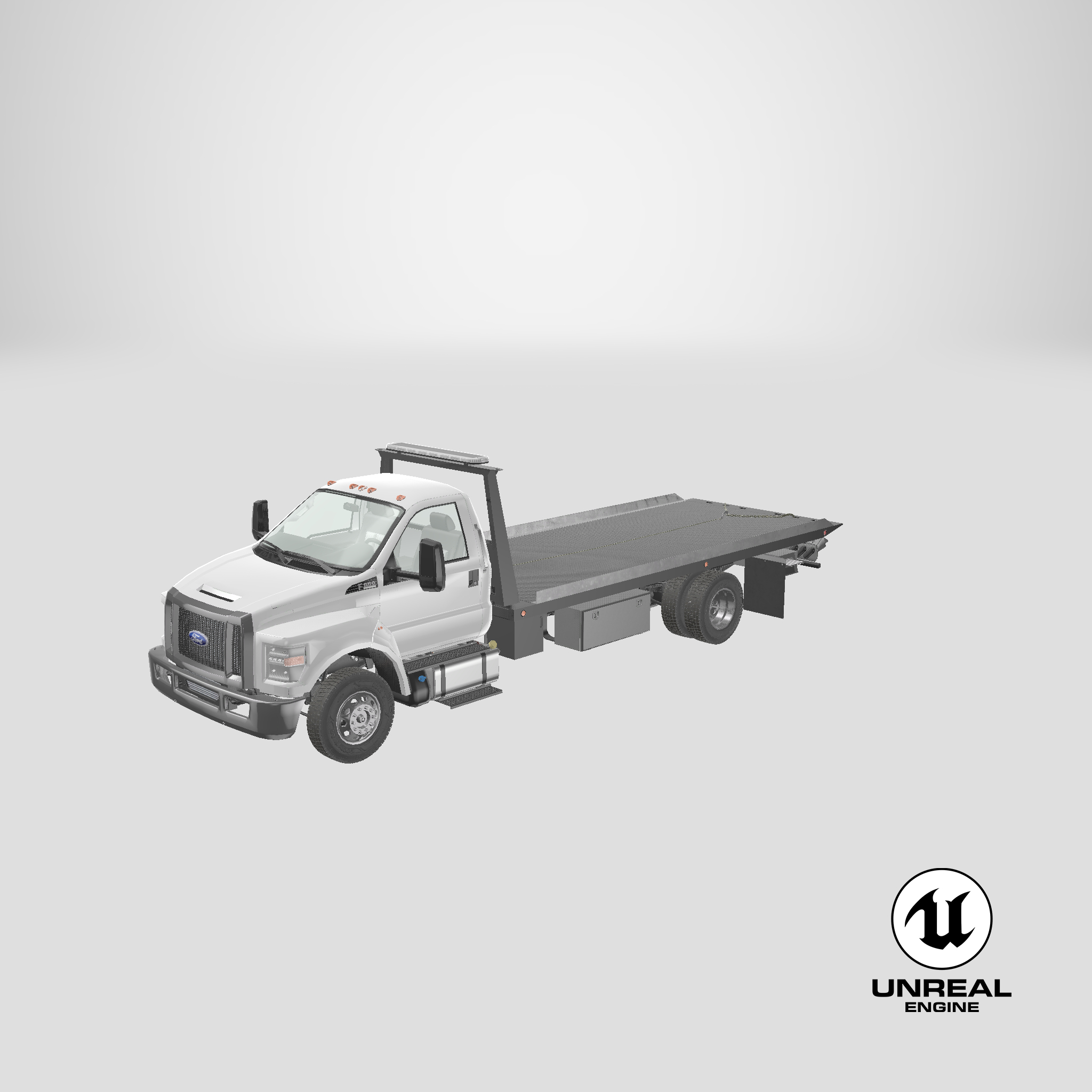 3D f650 tow truck model - TurboSquid 1498079
