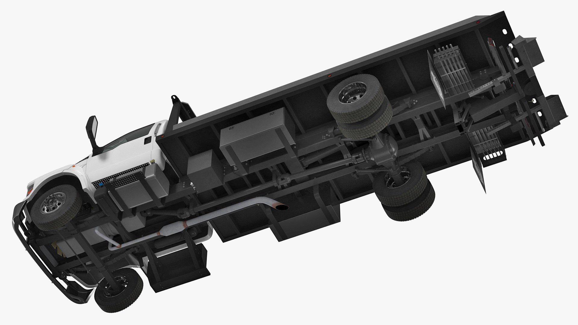 3D f650 tow truck model - TurboSquid 1498079