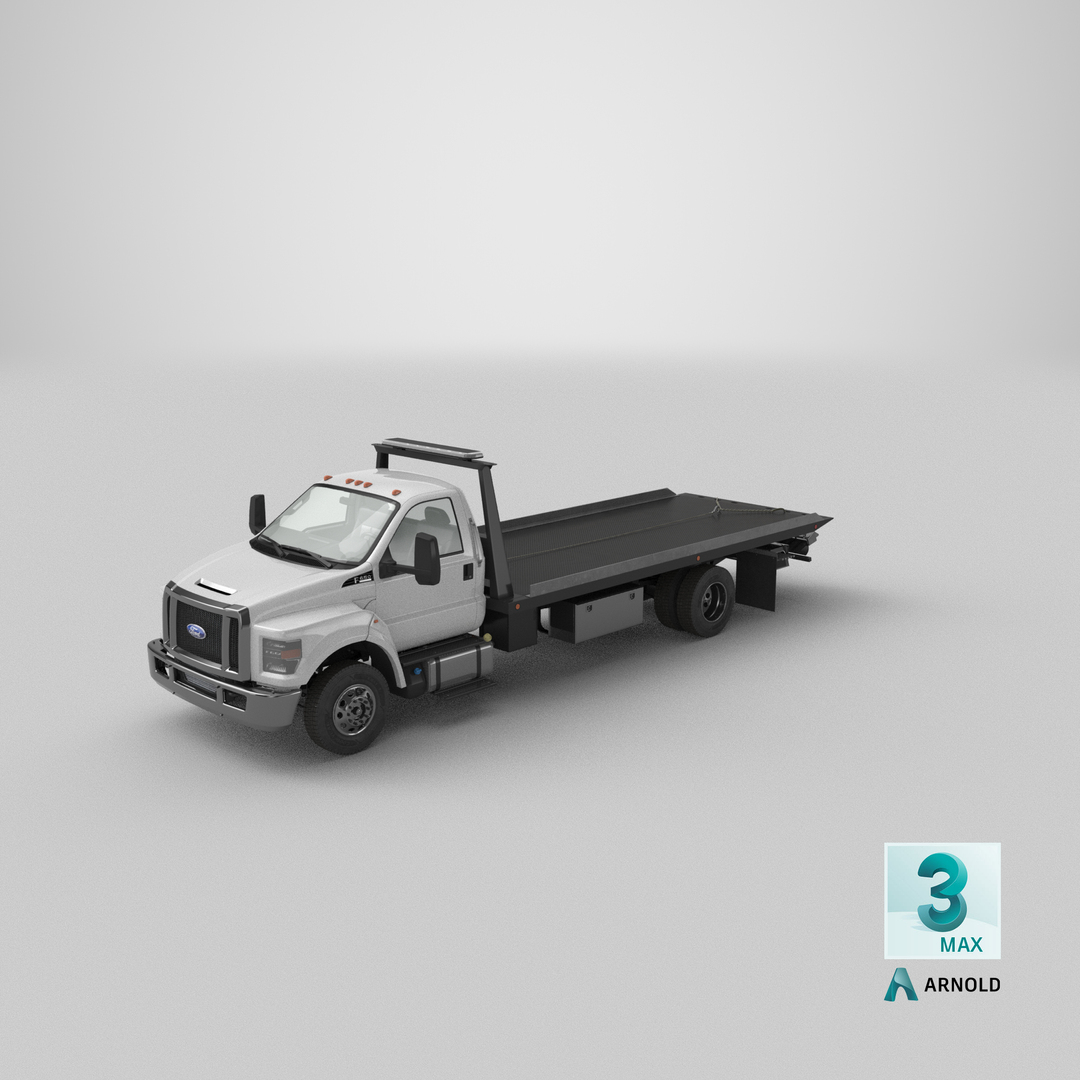 3D f650 tow truck model - TurboSquid 1498079