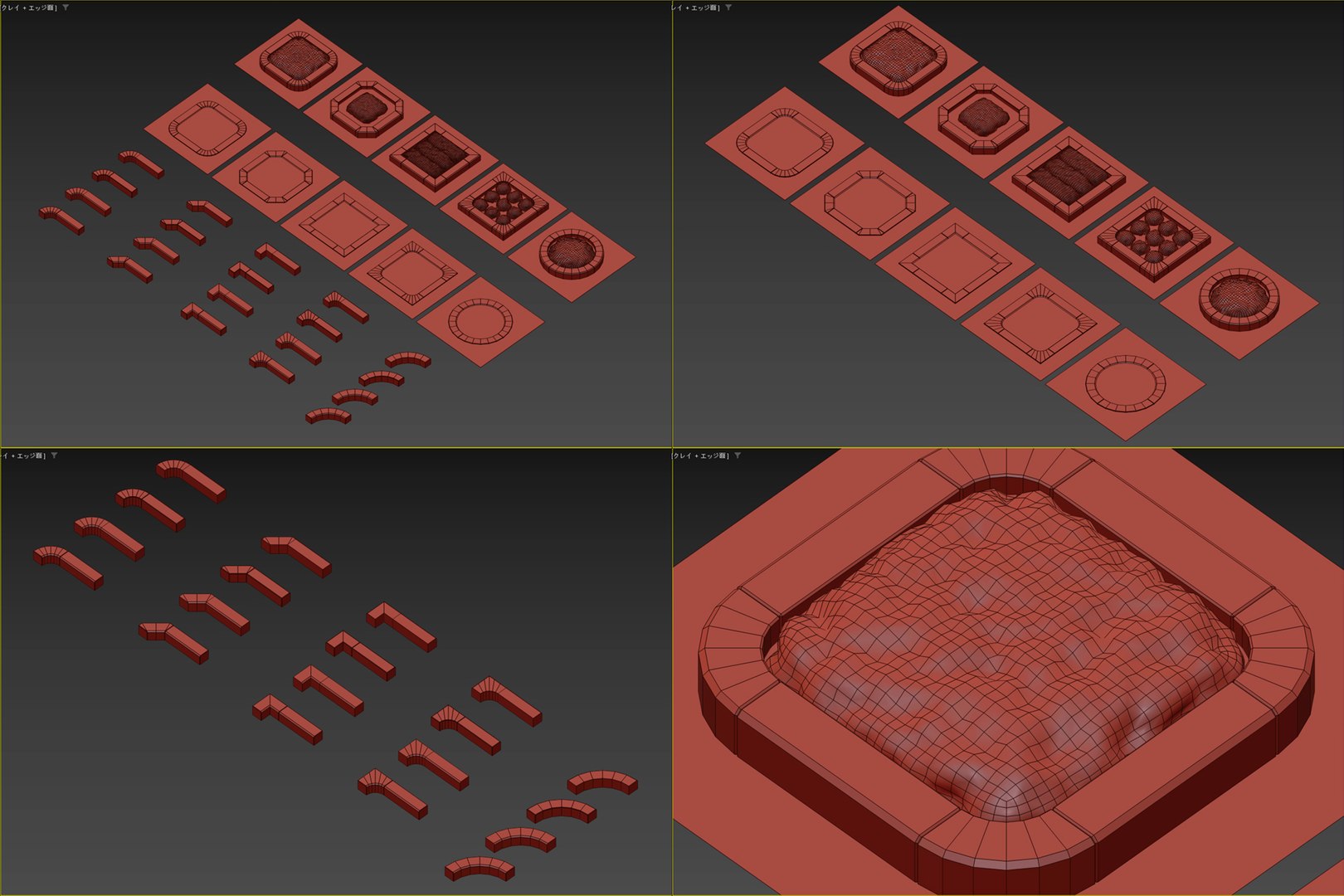 Property Boundary Block-Planting Mass Block 3D Model - TurboSquid 2128119