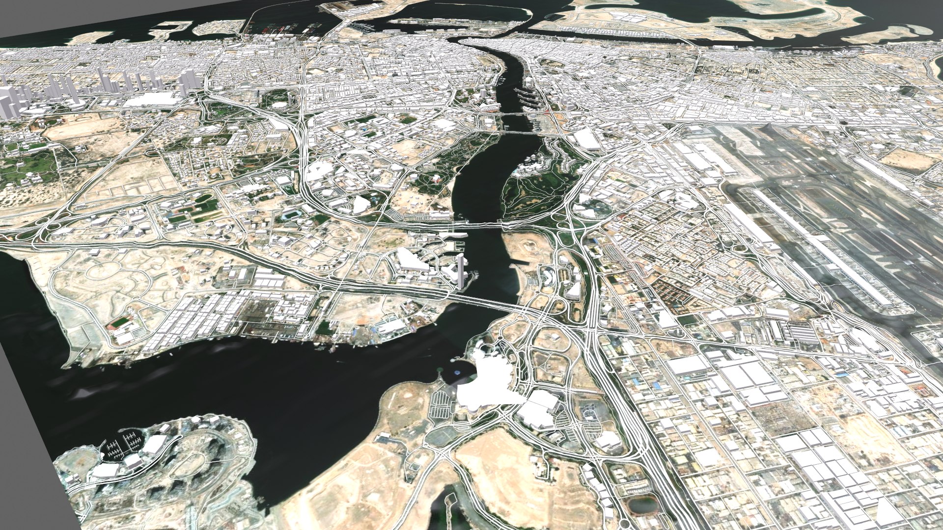 Cityscape Deira Dubai City 3D Model - TurboSquid 1706488