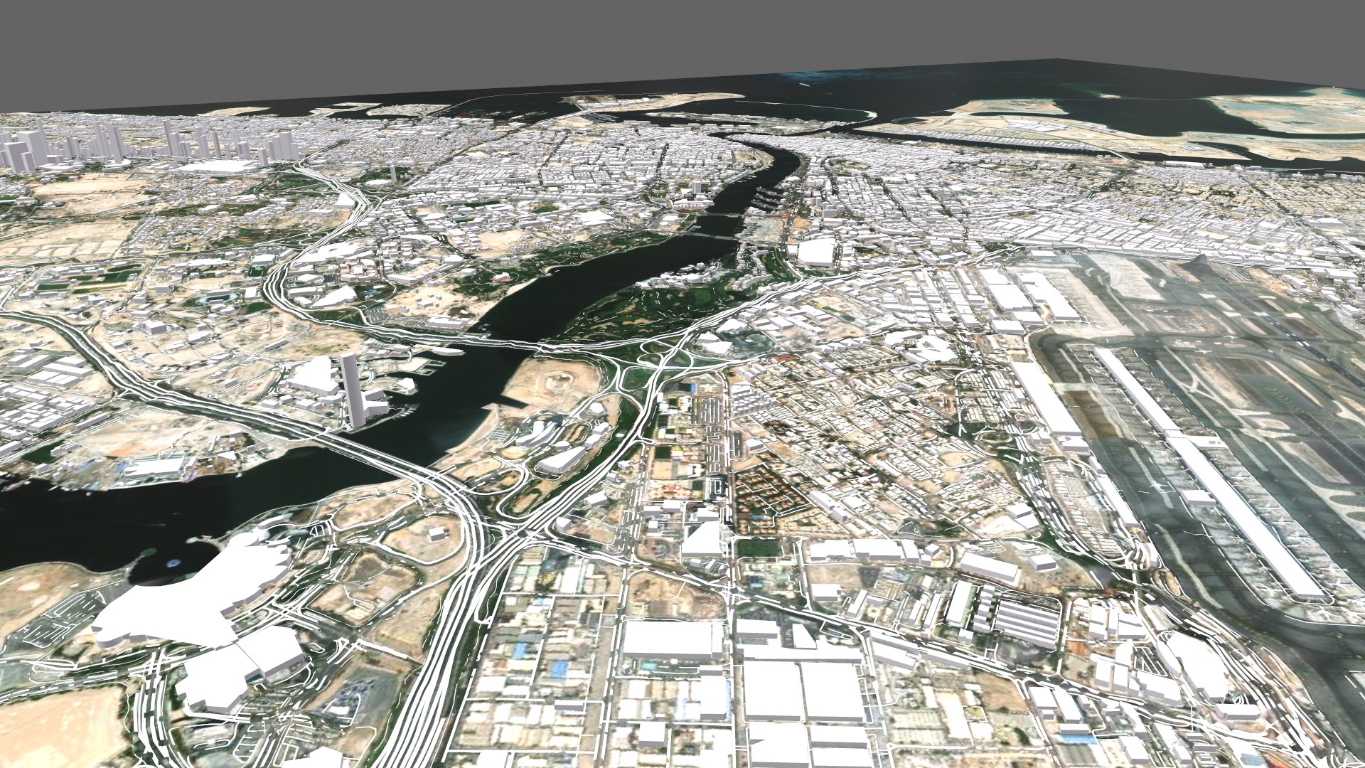 Cityscape Deira Dubai City 3D Model - TurboSquid 1706488