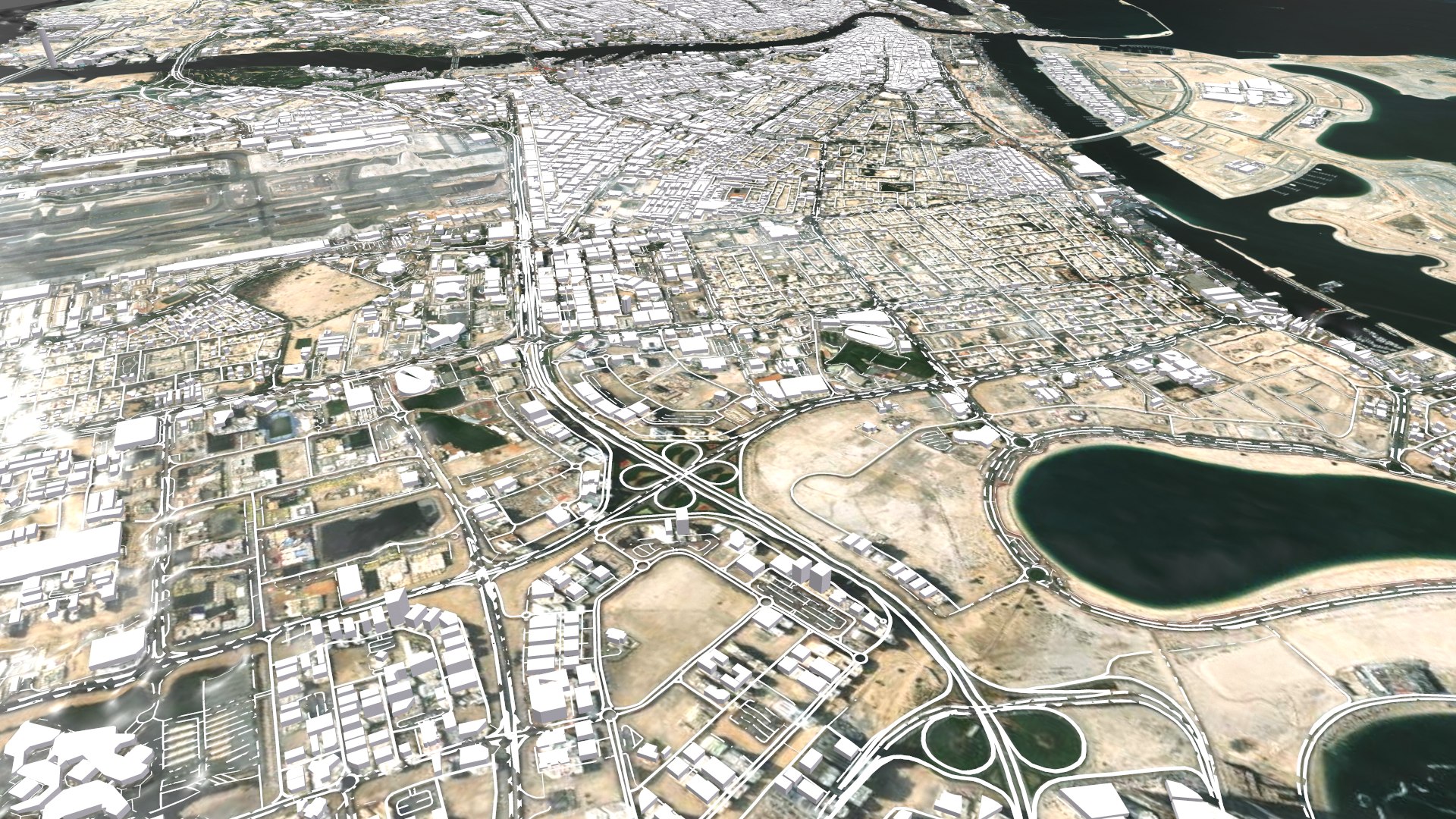 Cityscape Deira Dubai City 3D Model - TurboSquid 1706488