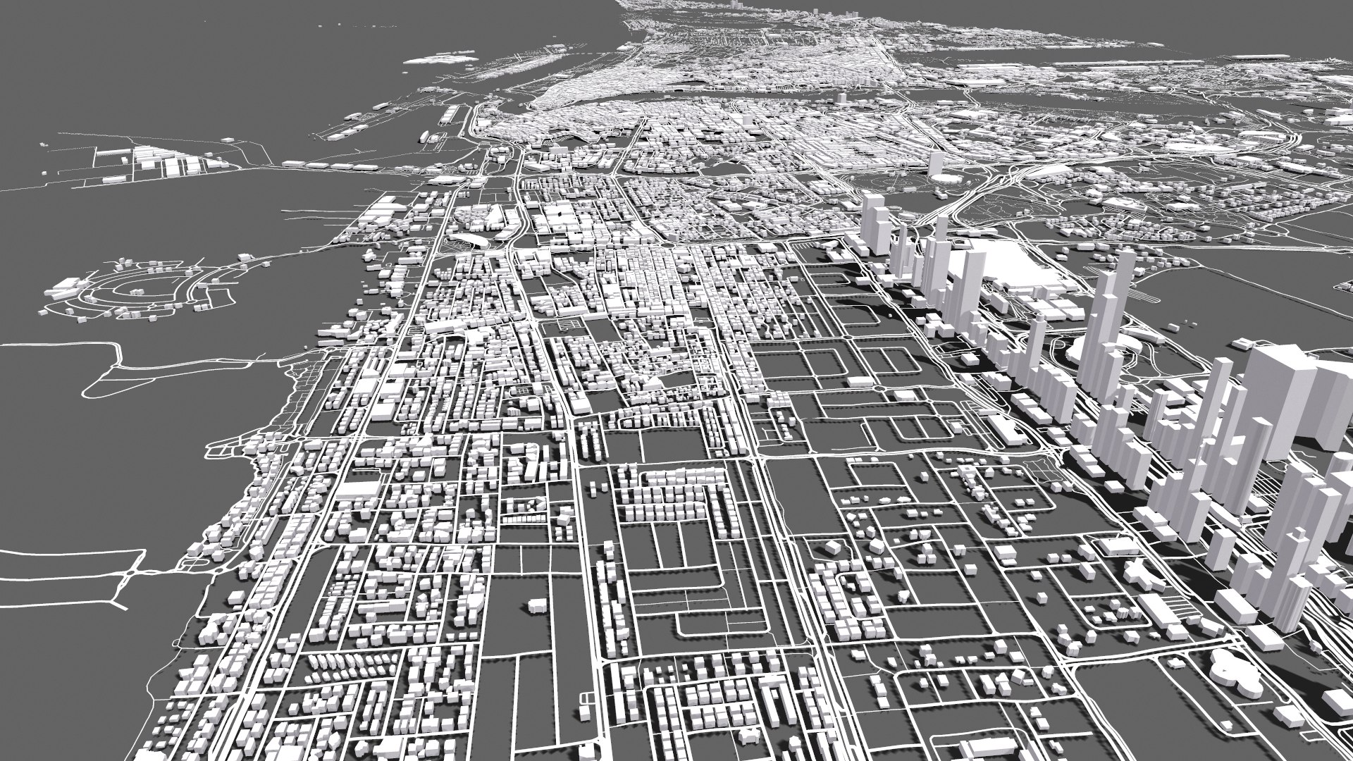 Cityscape Deira Dubai City 3D Model - TurboSquid 1706488