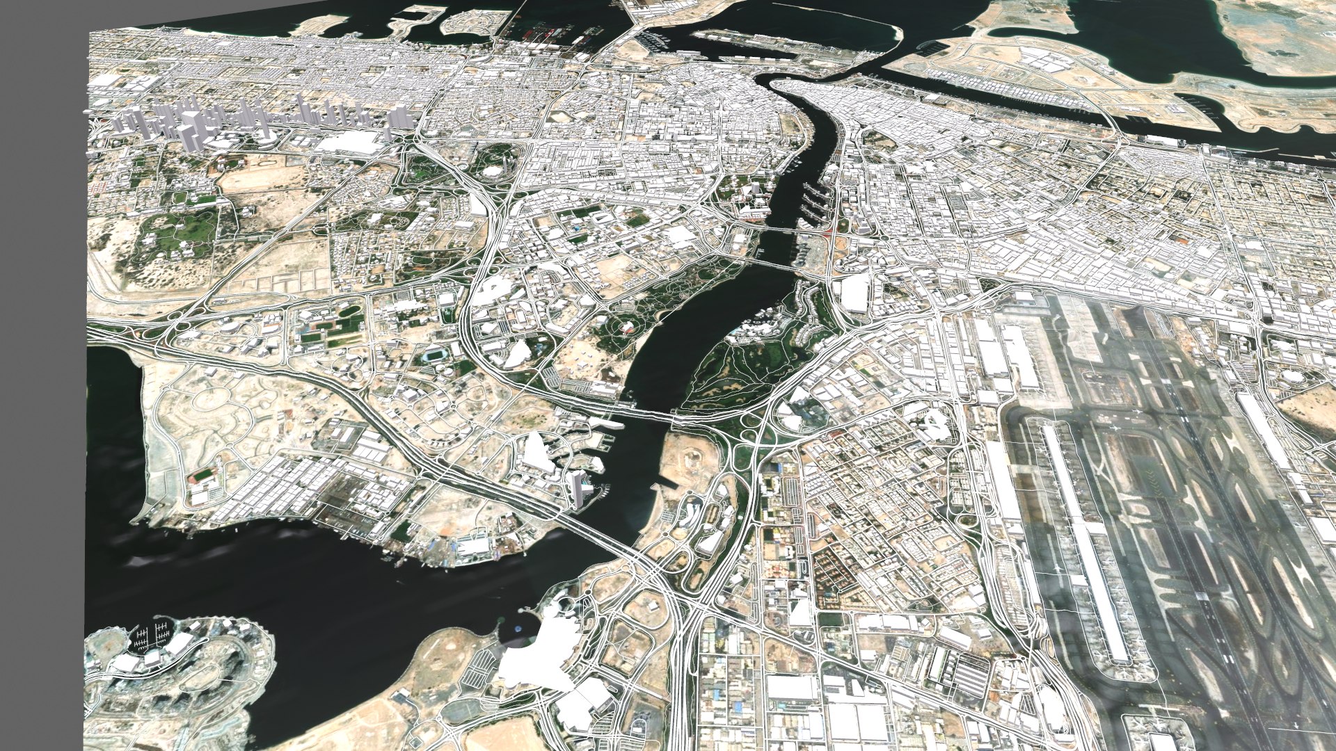 Cityscape Deira Dubai City 3D Model - TurboSquid 1706488