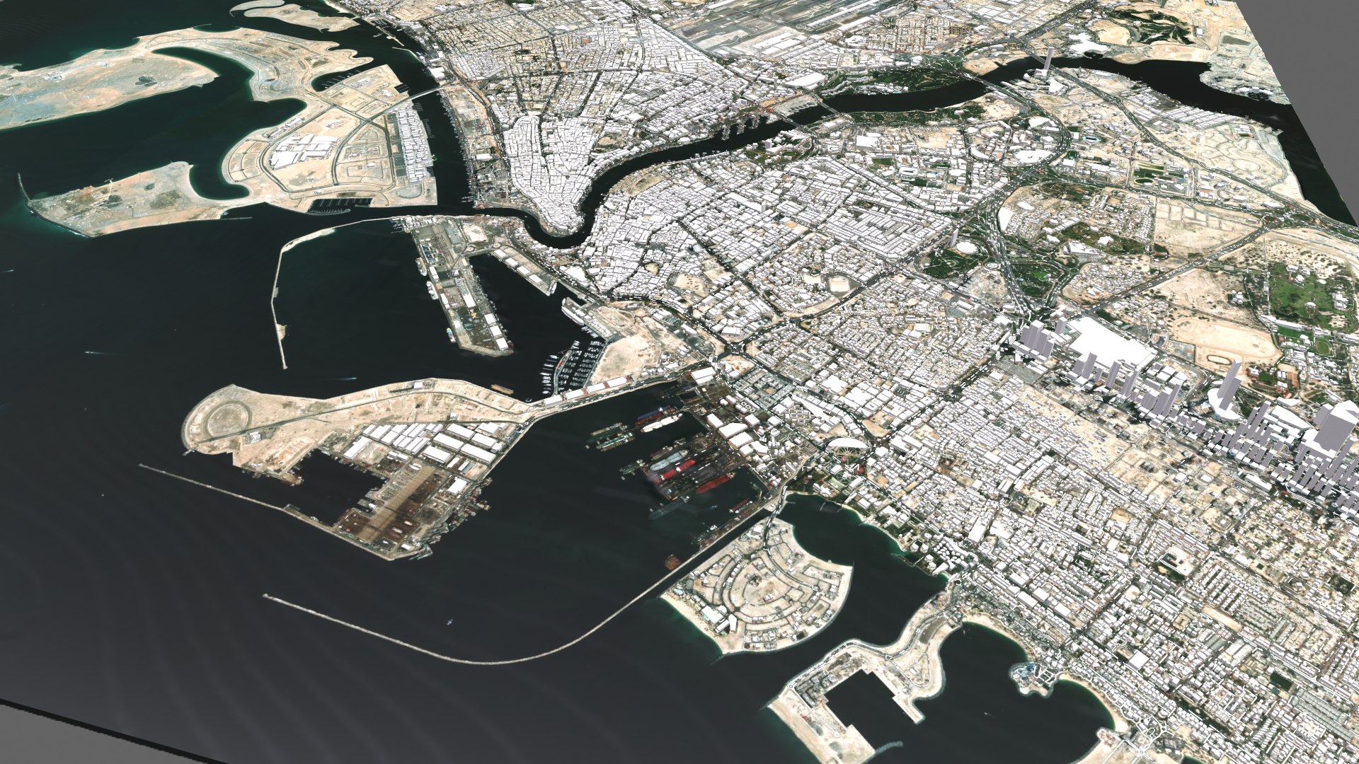 Cityscape Deira Dubai City 3D Model - TurboSquid 1706488