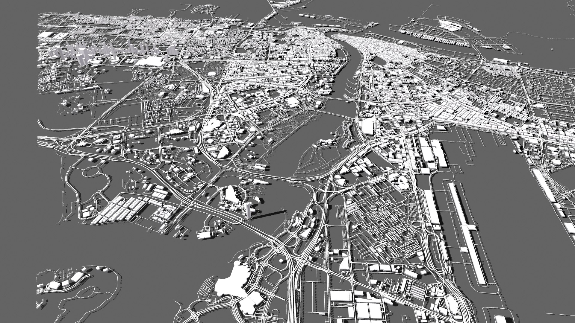 Cityscape Deira Dubai City 3D Model - TurboSquid 1706488