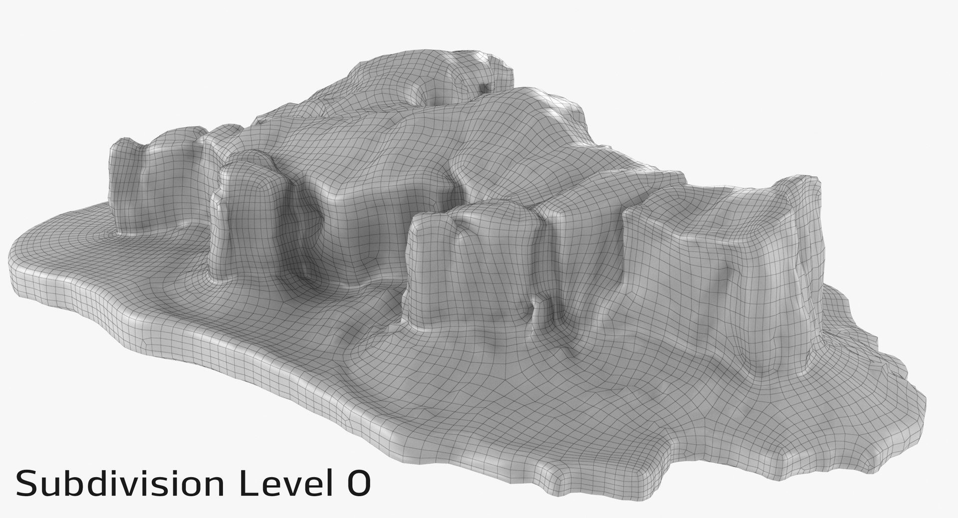 3D Model Sandstone Butte 15 - TurboSquid 1419499