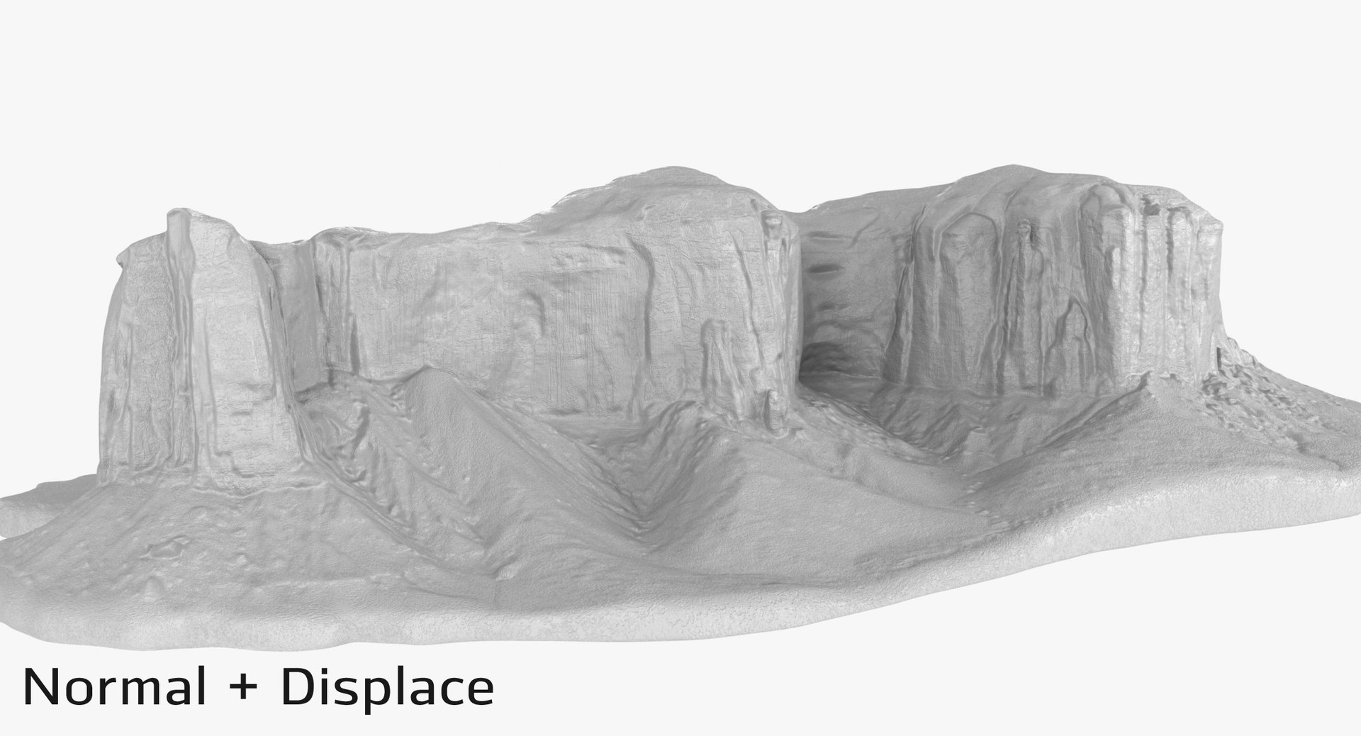 3D model sandstone butte 15 - TurboSquid 1419499