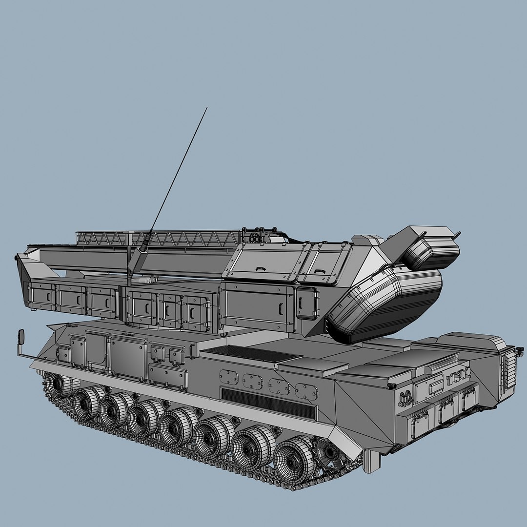 Buk-m3 Radar 9s36m 3D Model - TurboSquid 1346290