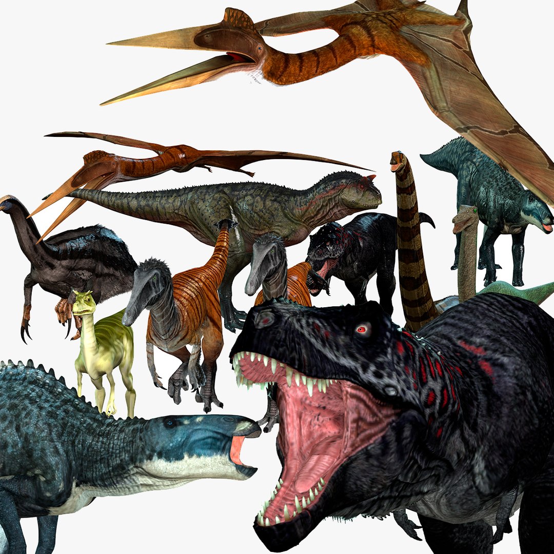 Dinosaurs Animated Mega Pack 3D model - TurboSquid 2042450