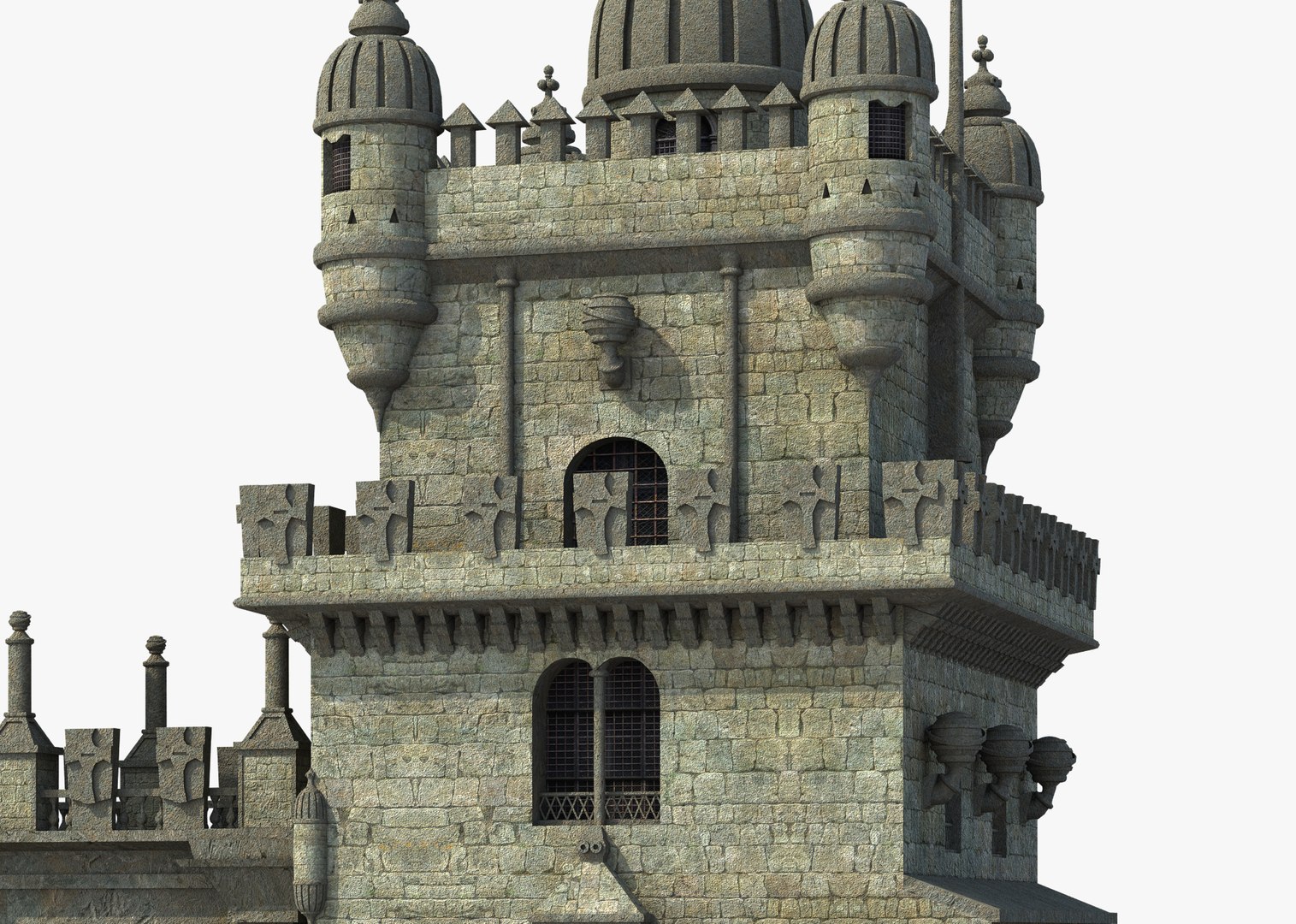Tower Castle Gate 3D - TurboSquid 1765538
