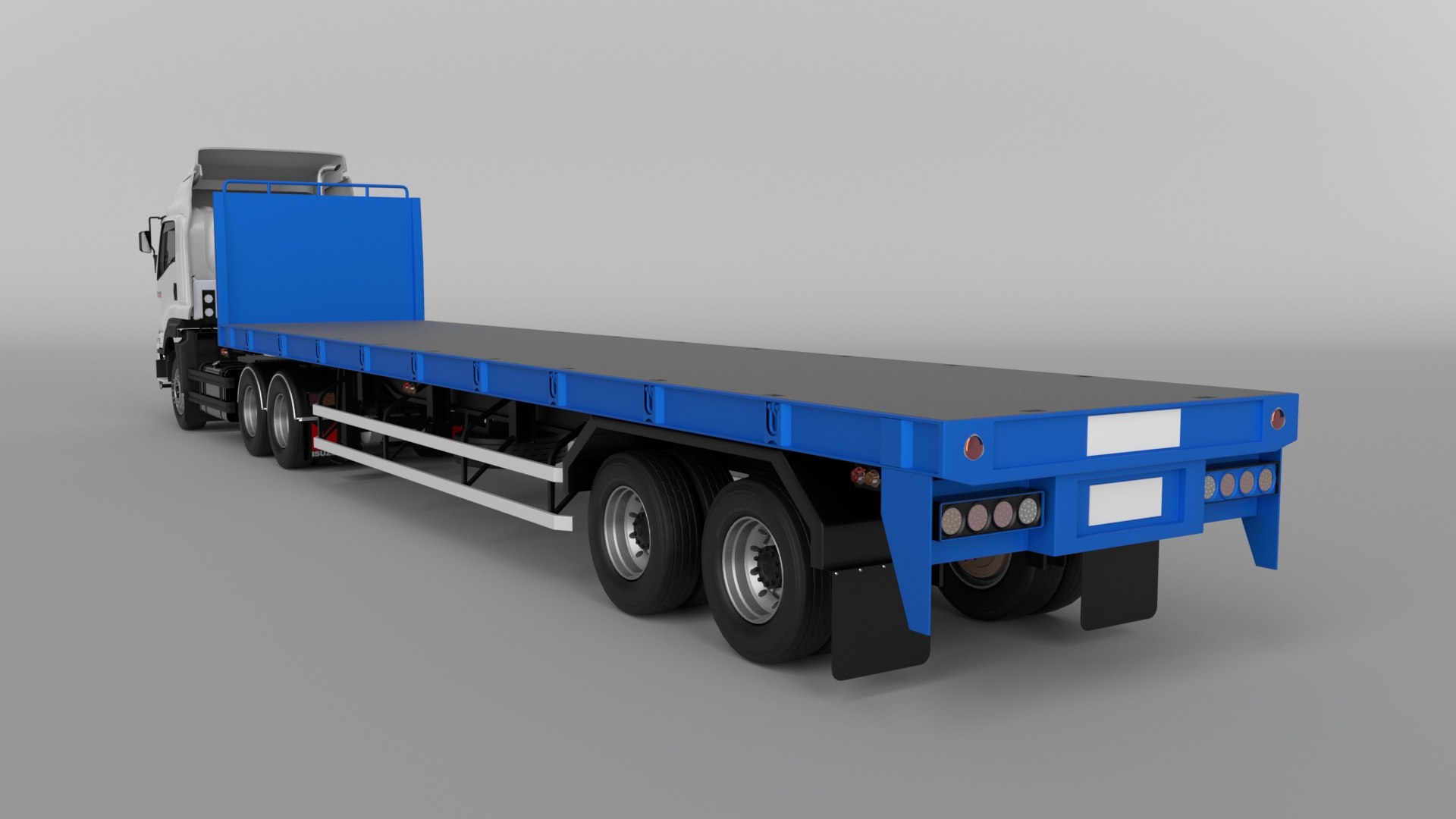 3D Model ISUZU DECA GXZ 360 10 Wheel Tractor - TurboSquid 2228157