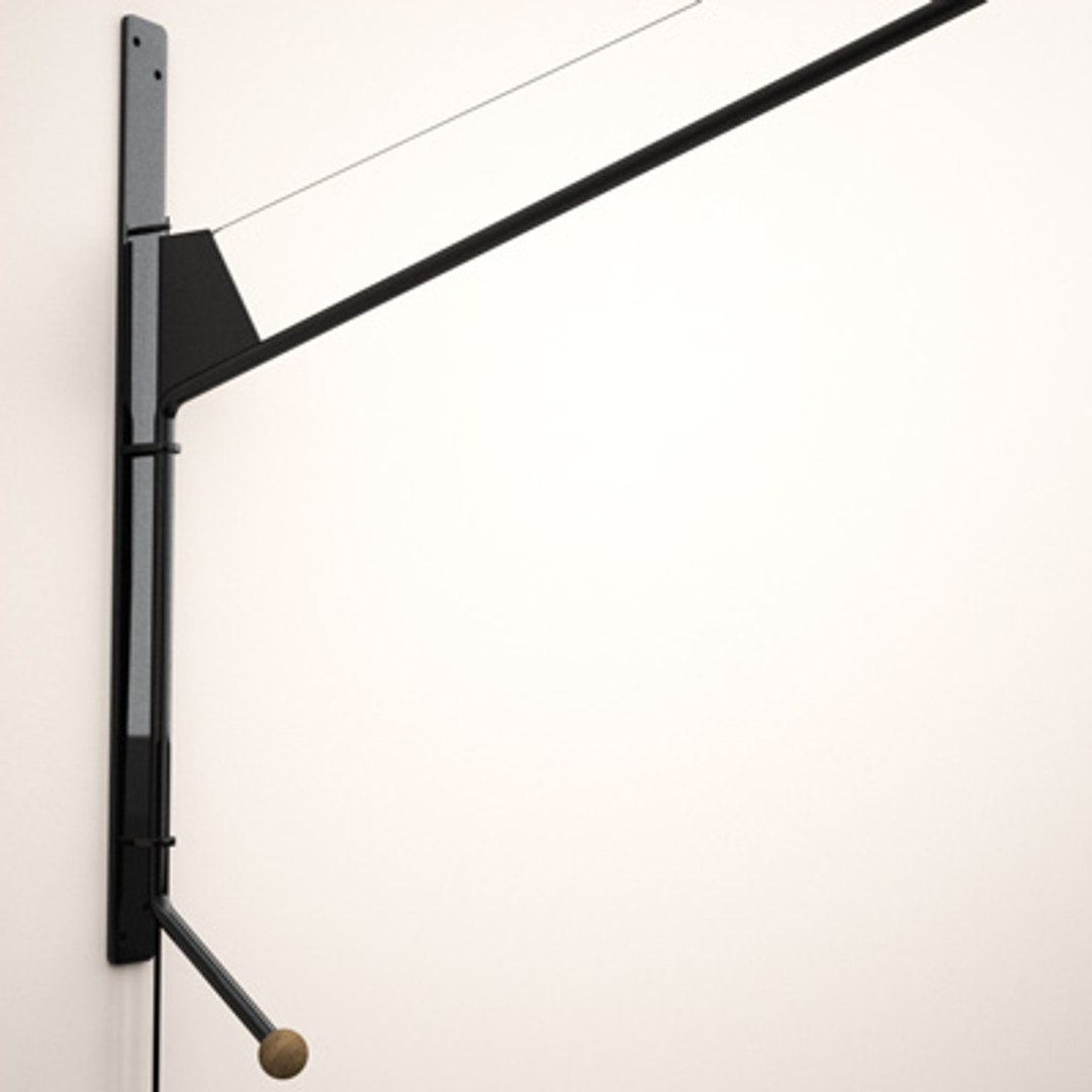 Prouvé Potence Lamp 3d Model