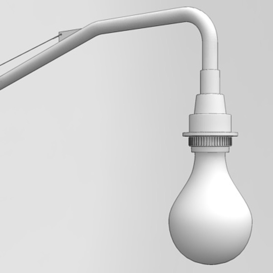Prouvé Potence Lamp 3d Model