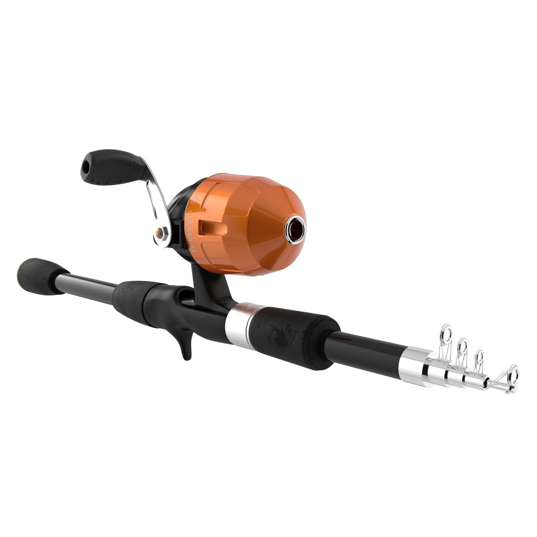 Fish Rod Model - TurboSquid 1688237