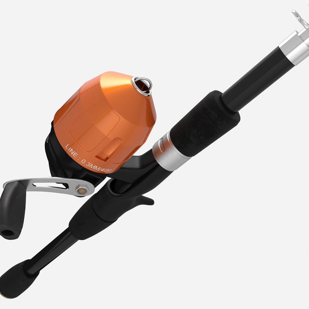 Fish Rod Model - TurboSquid 1688237