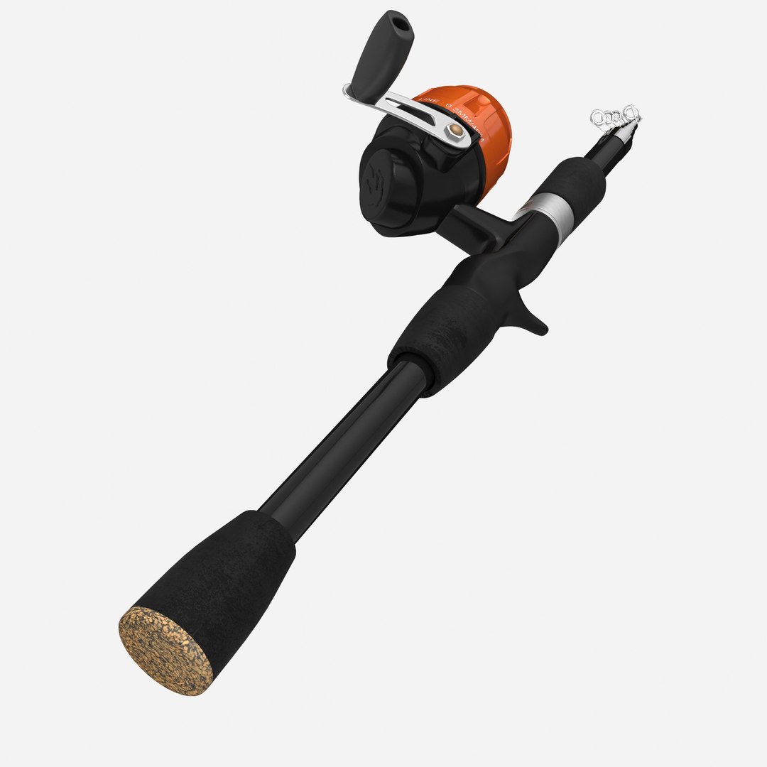 Fish Rod Model - TurboSquid 1688237