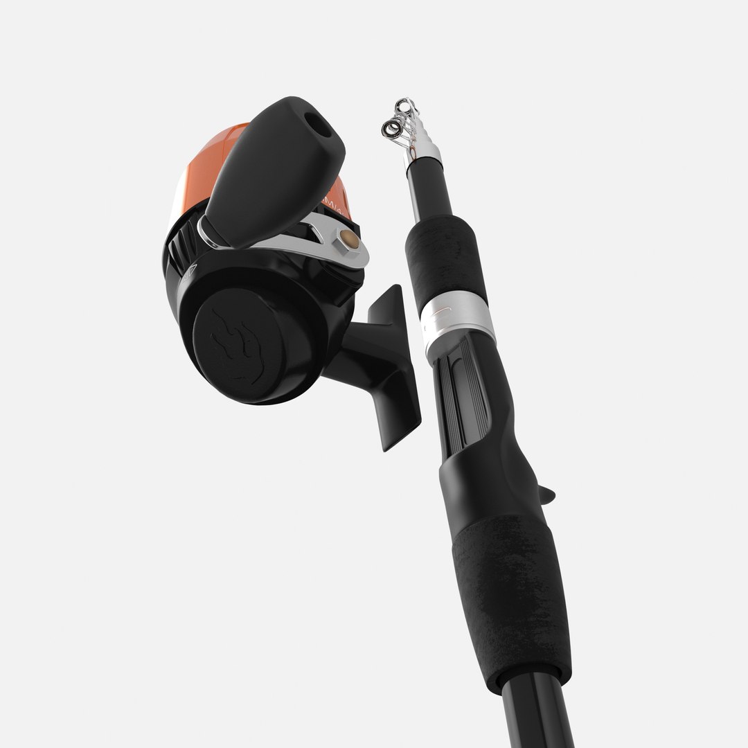 Fish Rod Model - TurboSquid 1688237