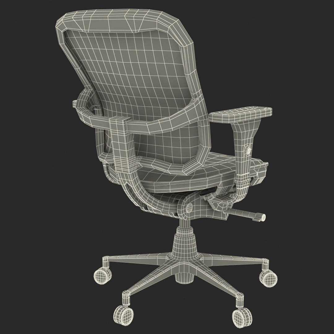 Office Chair 3d 3ds