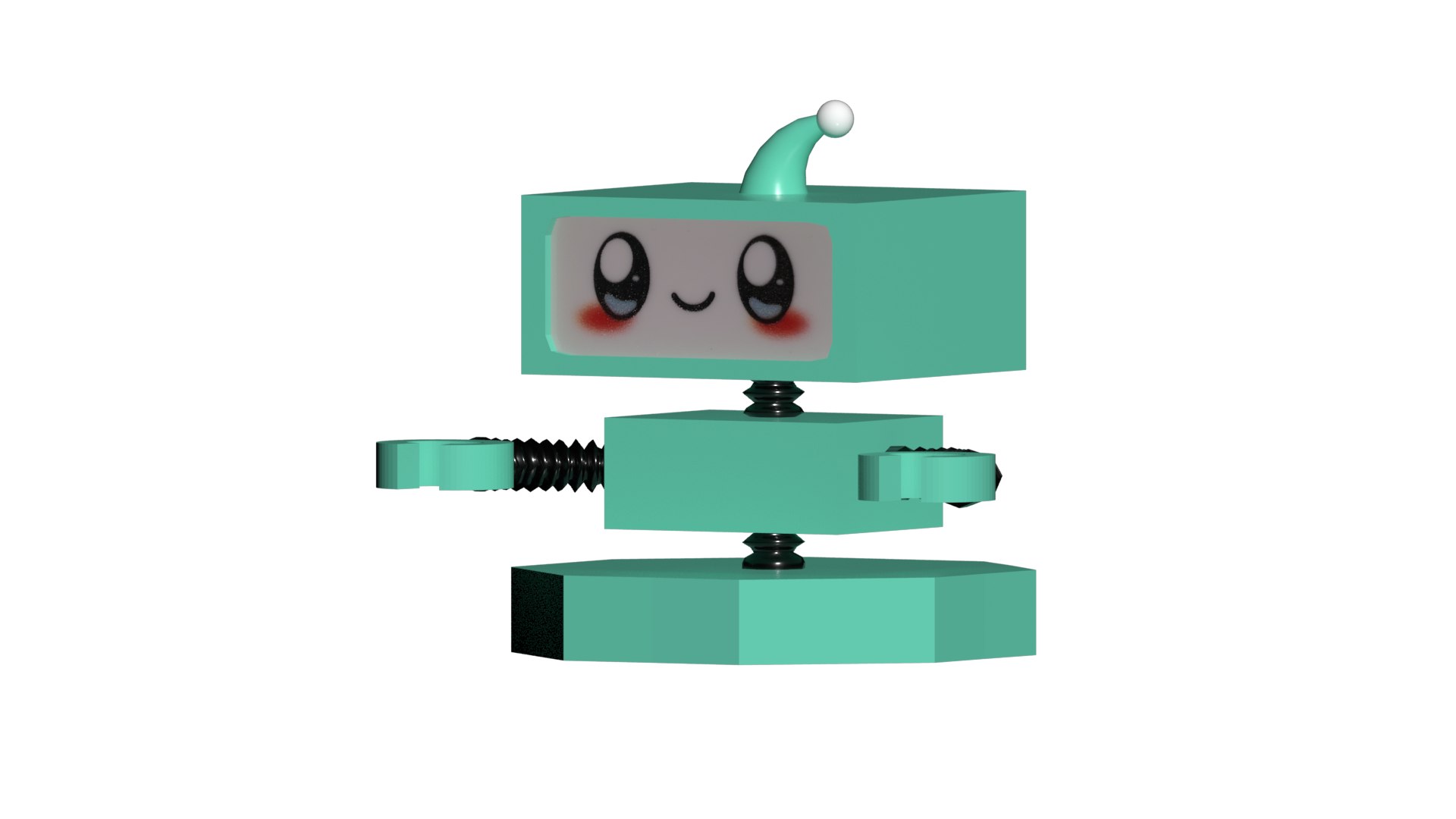 3D LankyBot Robot - TurboSquid 2168859