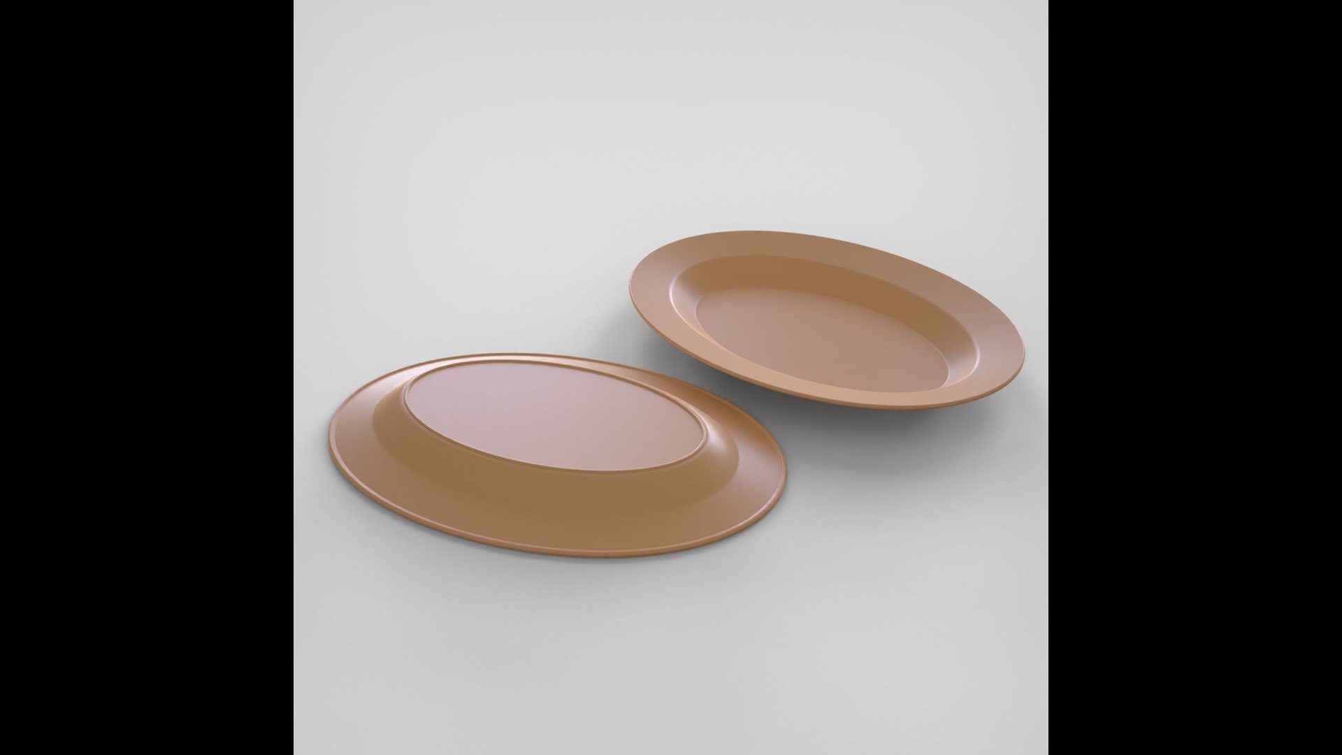3D Elliptical Plate - TurboSquid 2385732
