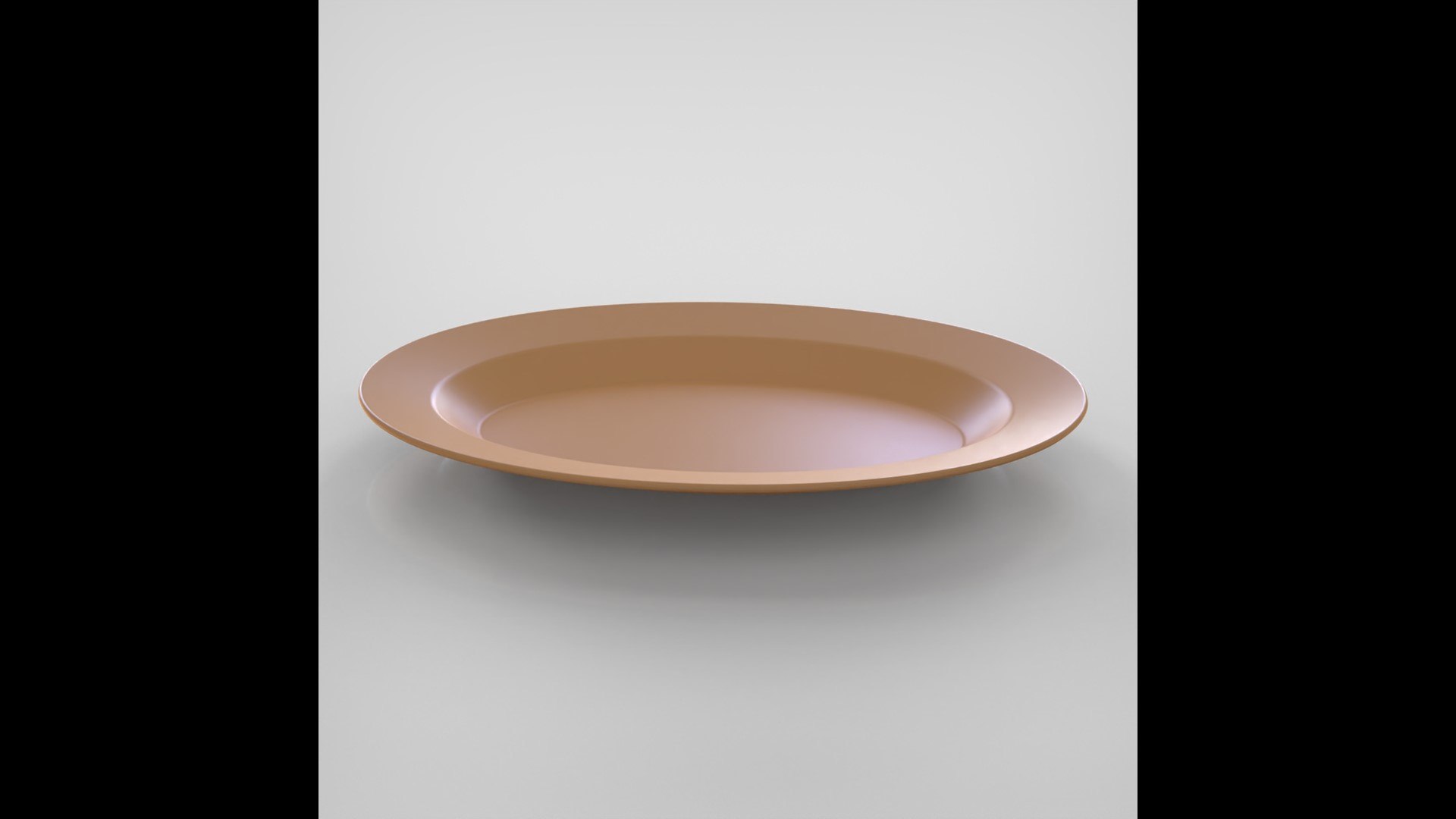 3D Elliptical Plate - TurboSquid 2385732
