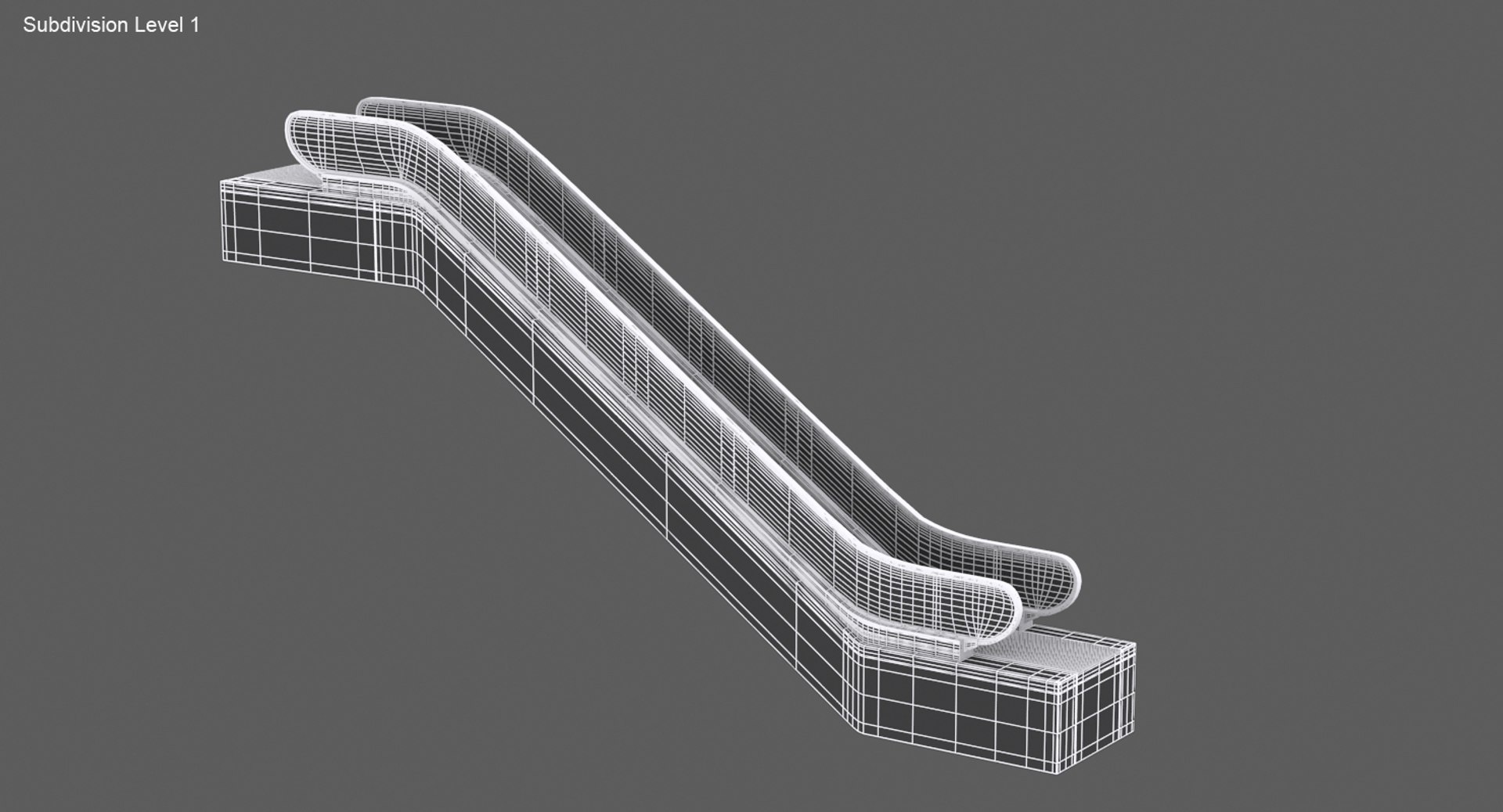 Escalator Element 3d Max