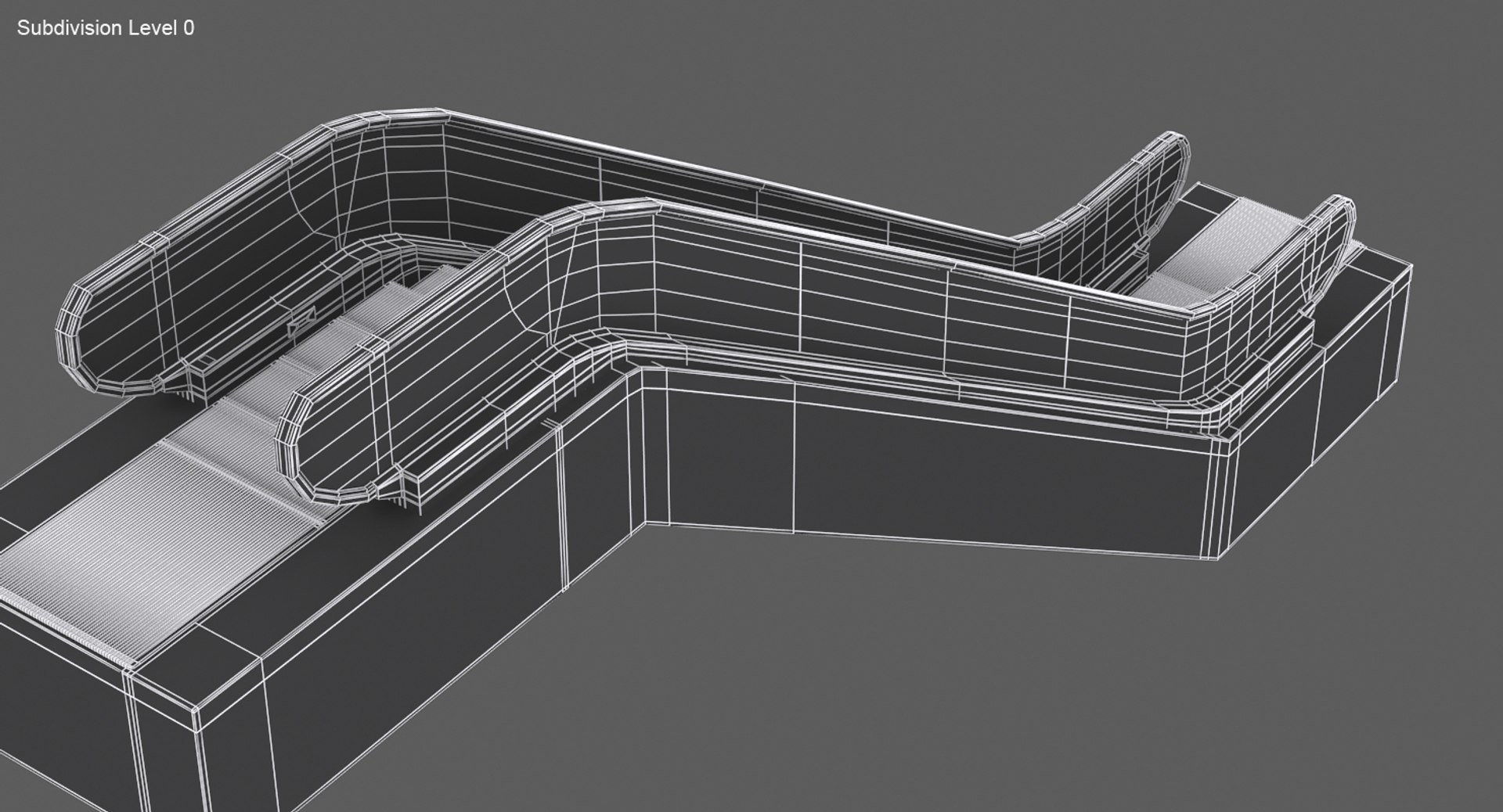 Escalator Element 3d Max