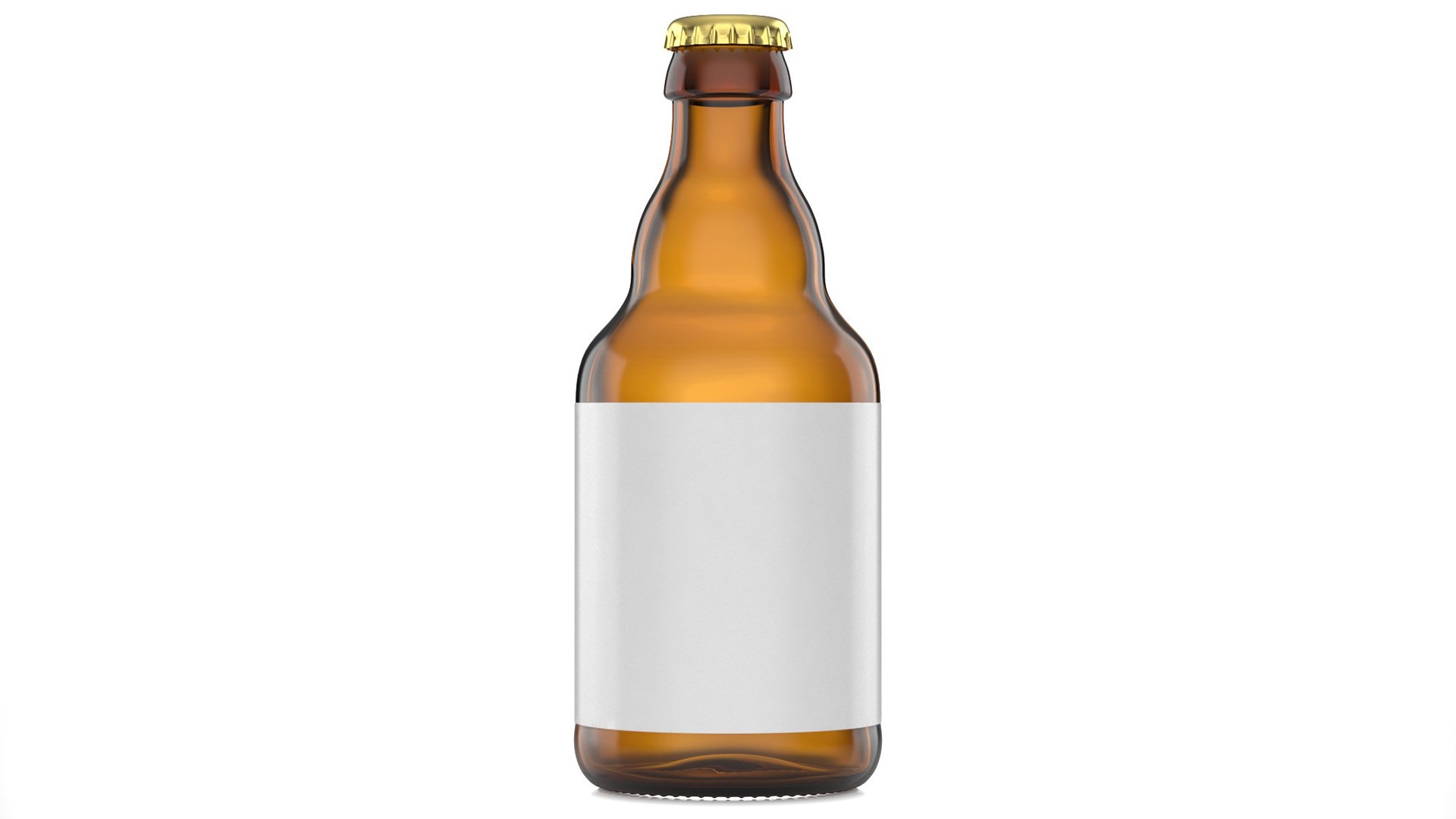 3D Model Beer Bottle Steinie 330ml - TurboSquid 1957637