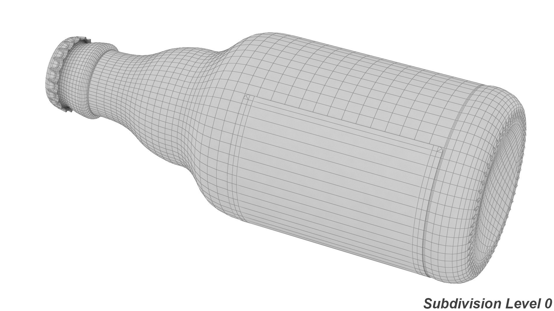 3D Model Beer Bottle Steinie 330ml - TurboSquid 1957637
