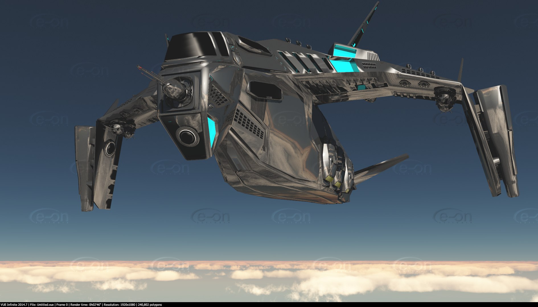 Science Fiction 3D Model - TurboSquid 1464151