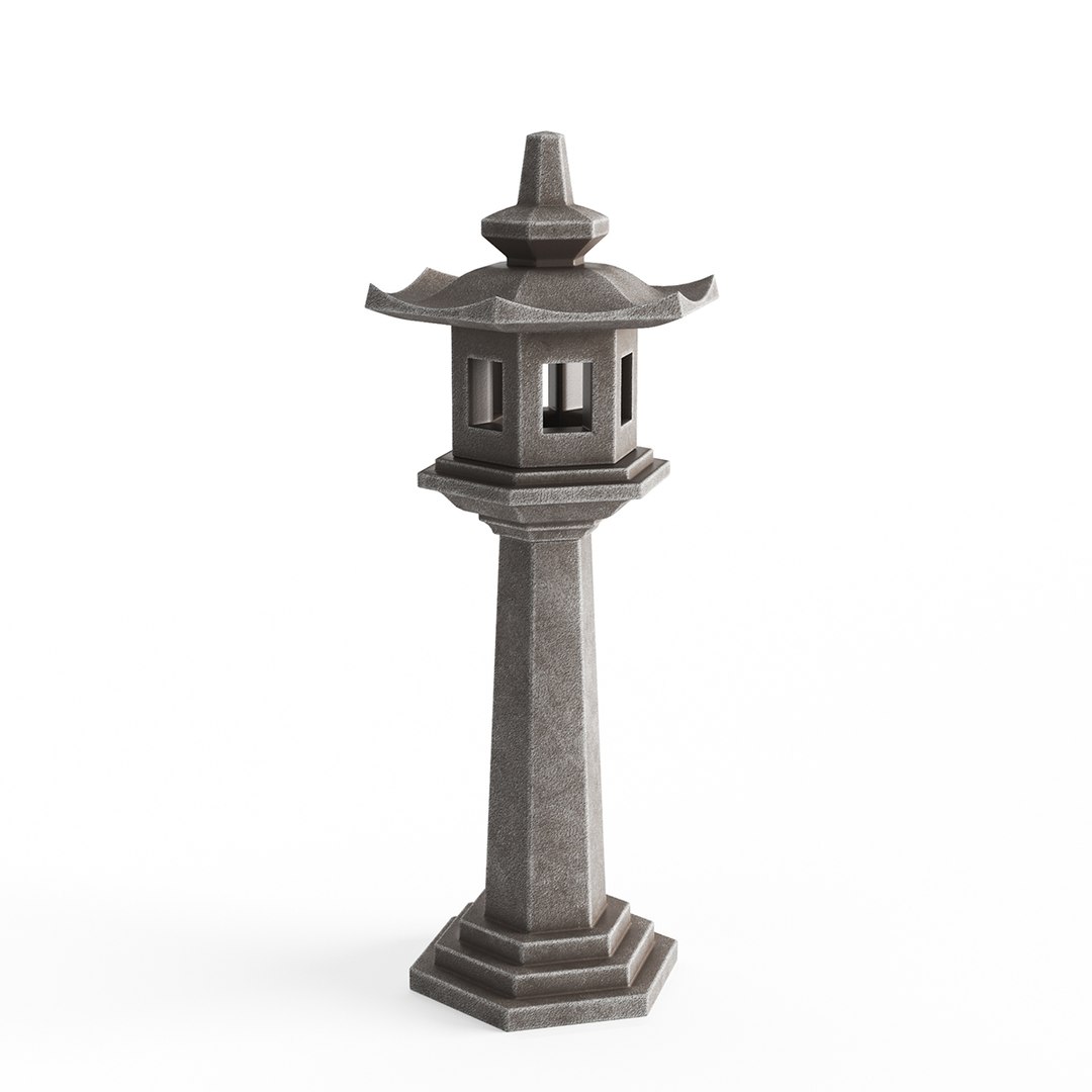 3D Japanese Lantern Toro 17 model - TurboSquid 1838699