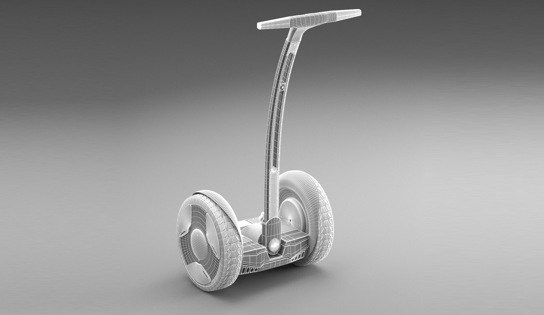 3D Model Segway Ninebot PTR Elite Plus - TurboSquid 1742354