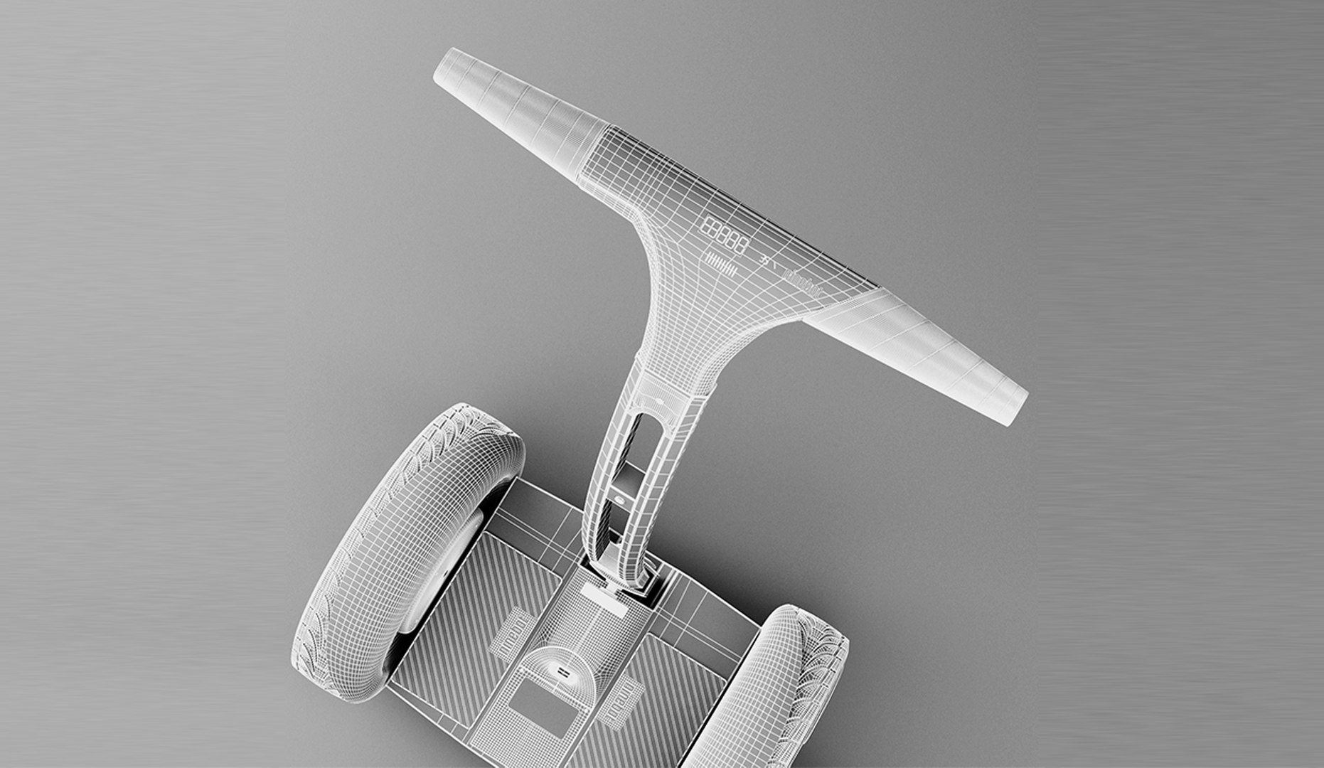 3D Model Segway Ninebot PTR Elite Plus - TurboSquid 1742354