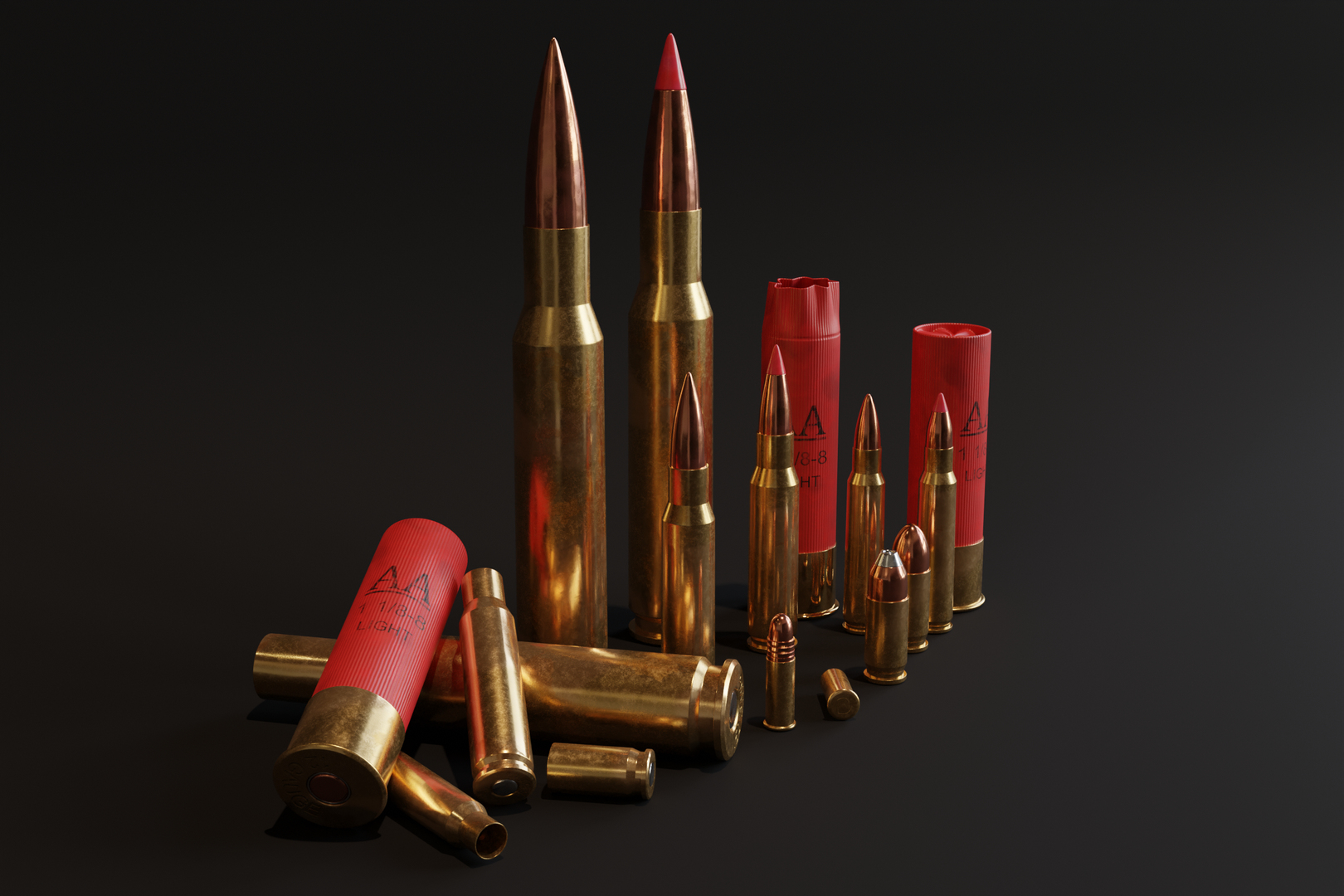 3D model ammunition - TurboSquid 1704418