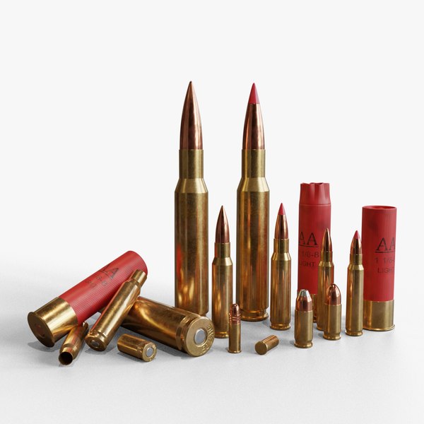 maya 9mm bullet shell