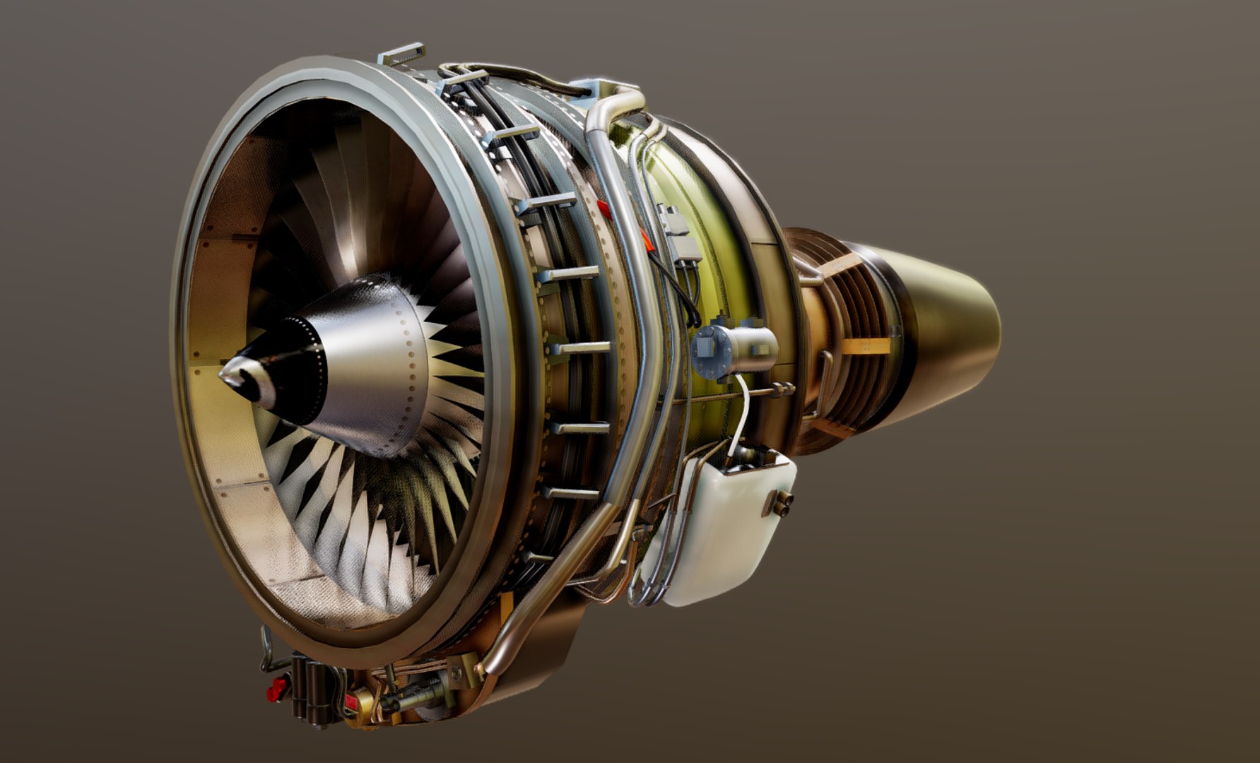 Airbus A320 Enigne 3D Model - TurboSquid 1529870