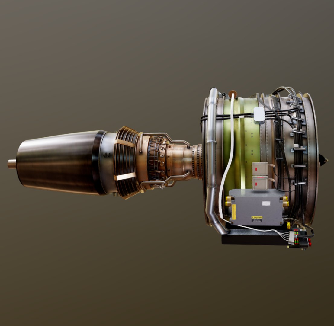 Airbus A320 Enigne 3D Model - TurboSquid 1529870