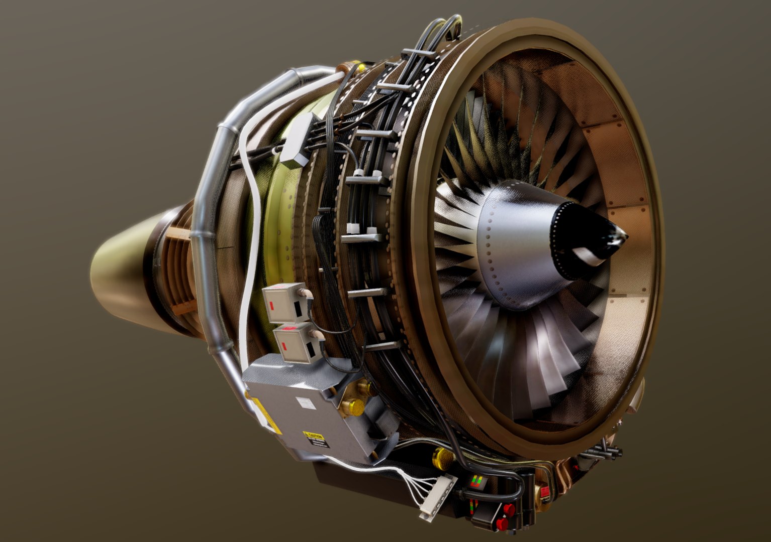Airbus A320 Enigne 3D Model - TurboSquid 1529870