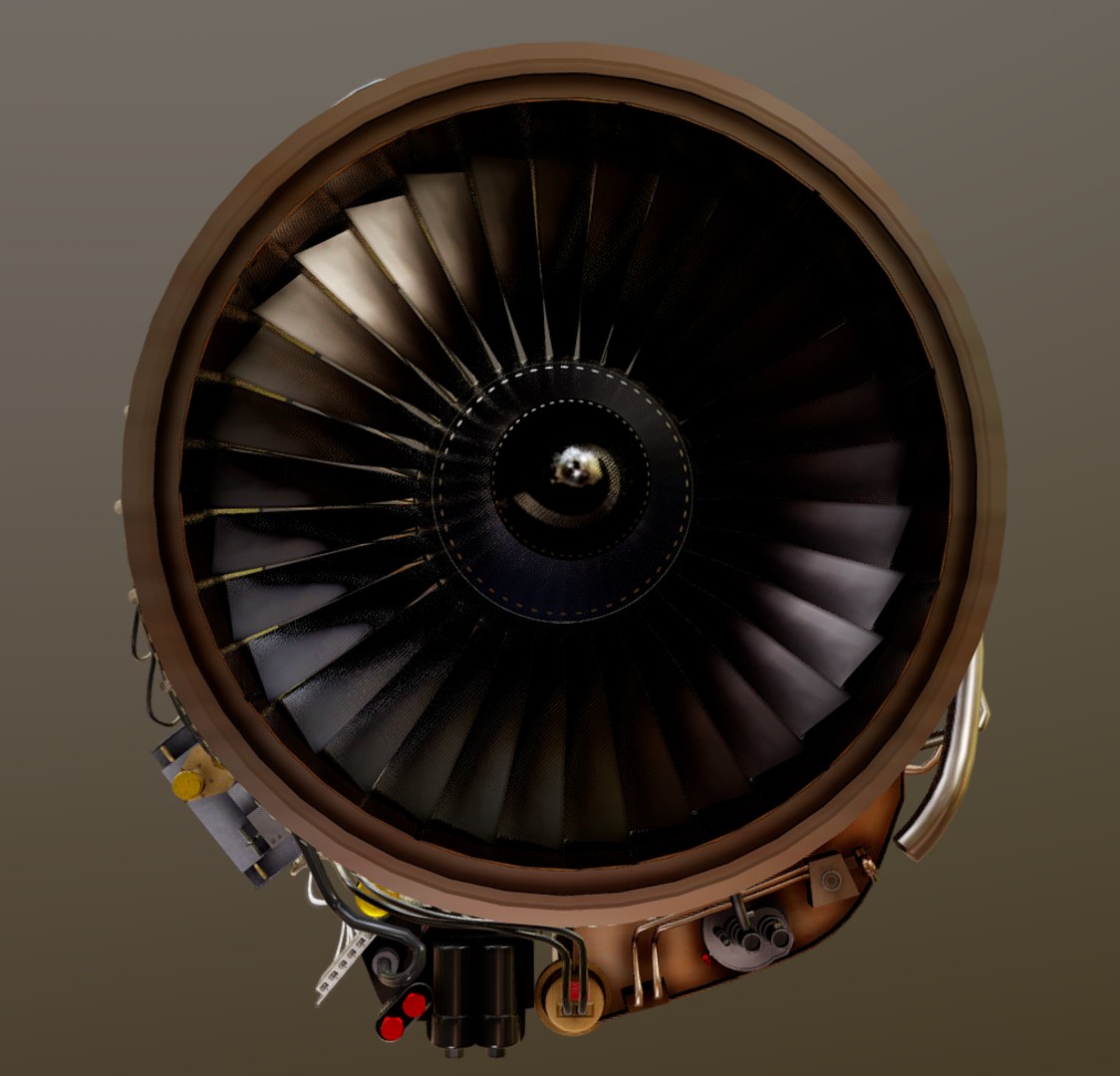 Airbus A320 Enigne 3D Model - TurboSquid 1529870