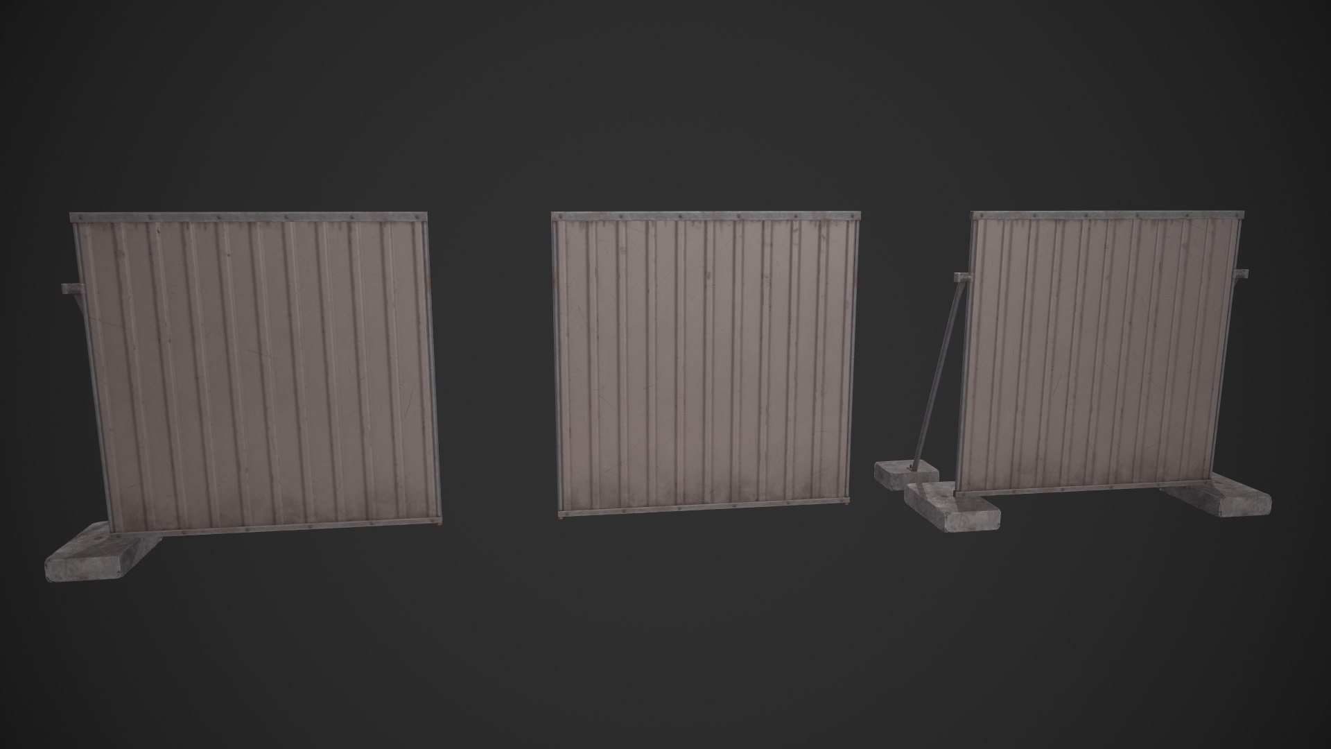 3D Container Fence - TurboSquid 1949502