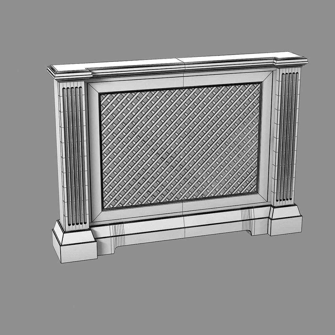 Radiator Screen 3d Max